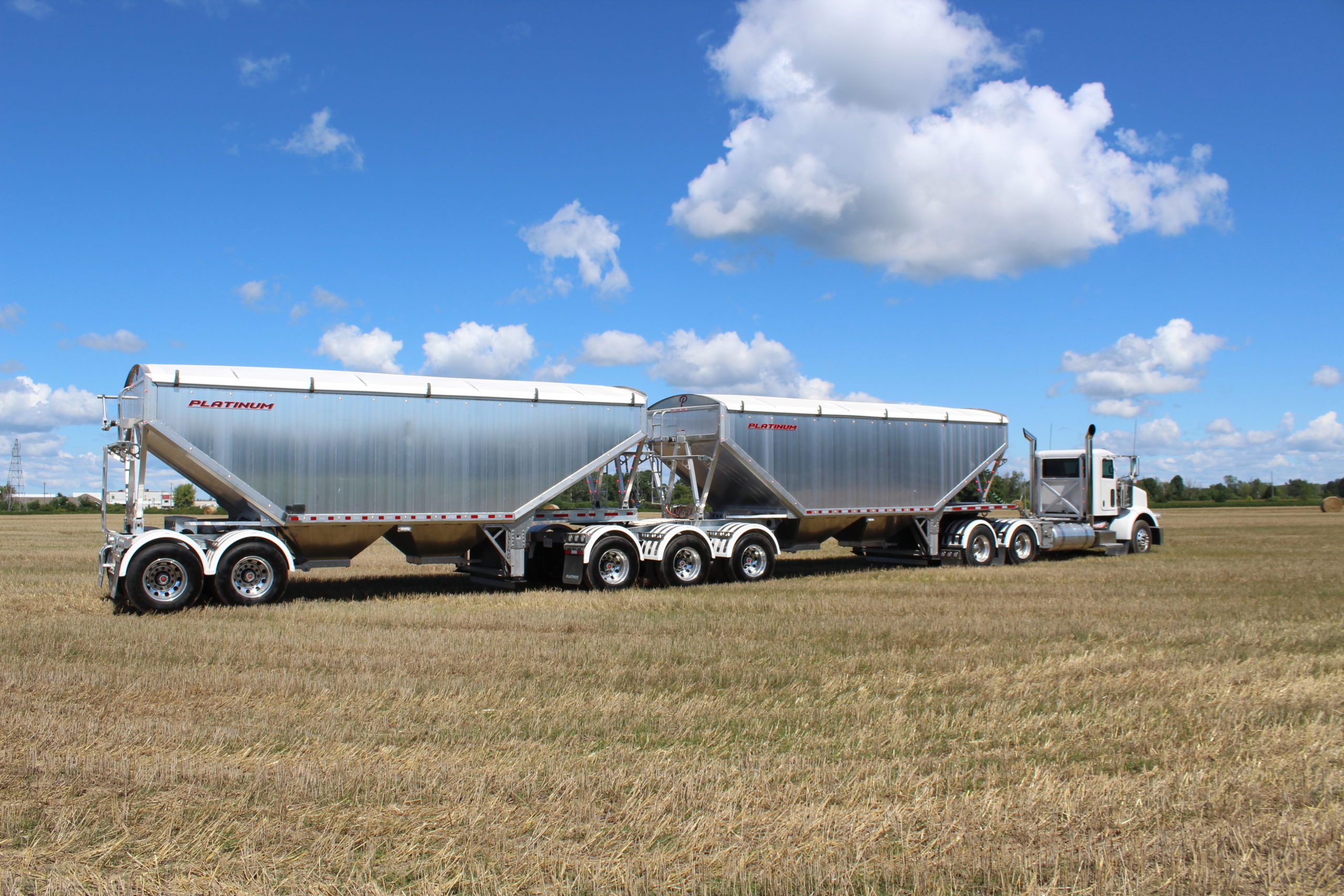 Platinum - Aluminum Hopper trailer